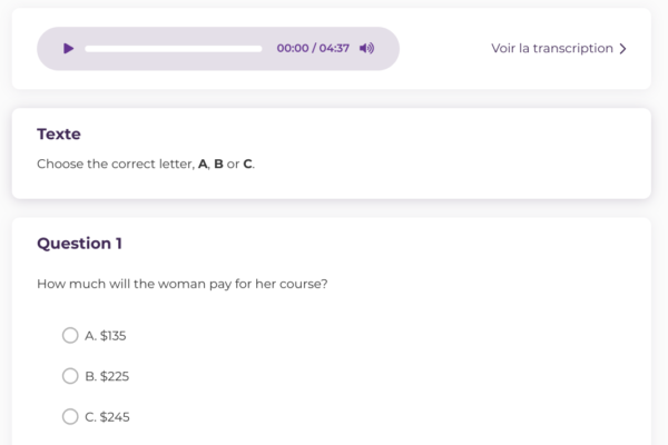 IELTS Listening Practice Test: Sample Exercises With Answers