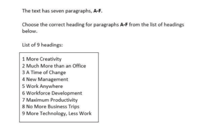 IELTS General Reading Task 2: Sample Texts And Questions